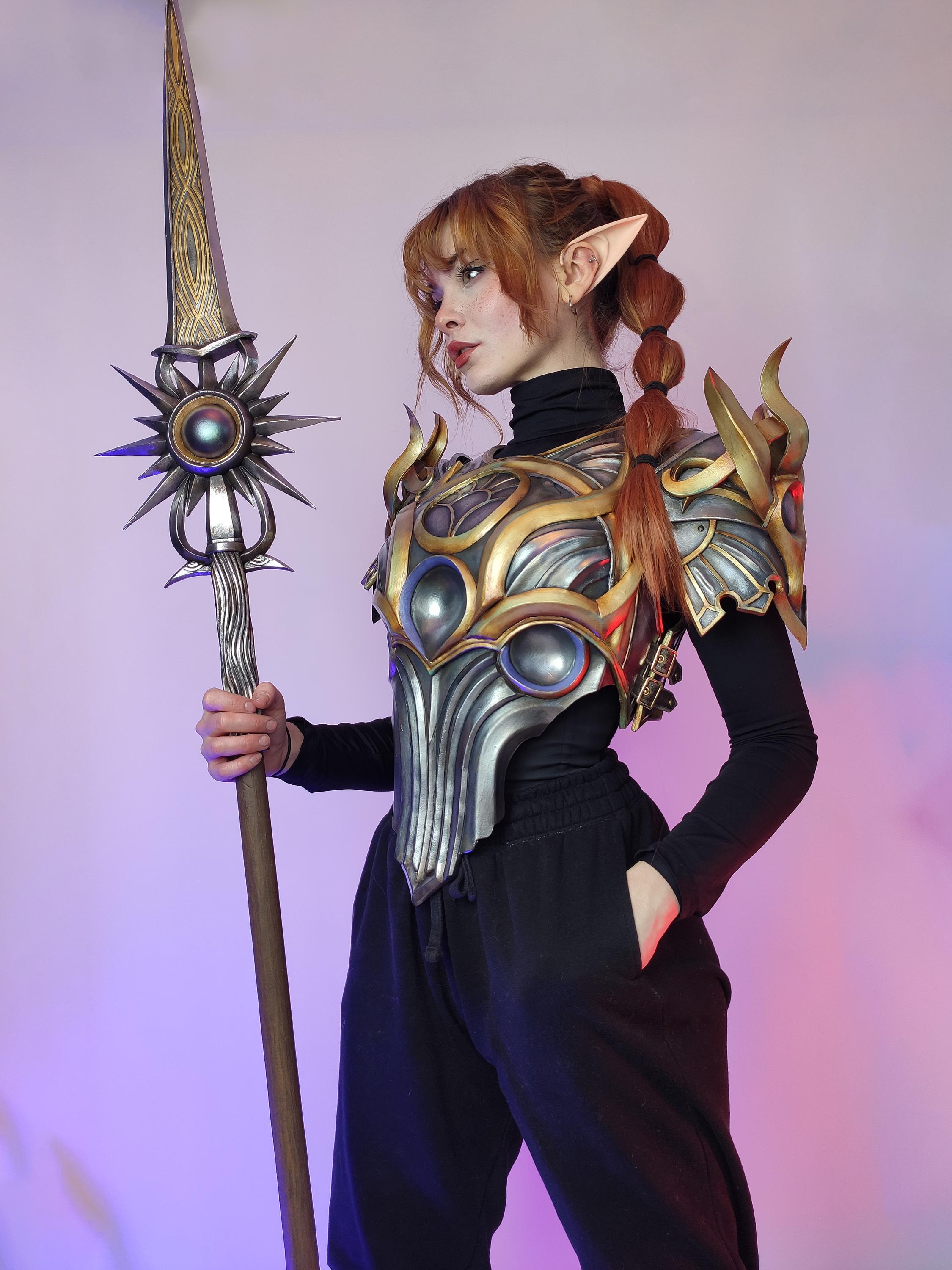 PATTERNS & TUTORIALS - Dark Justiciar Shadowheart Inspired Spear - Etsy