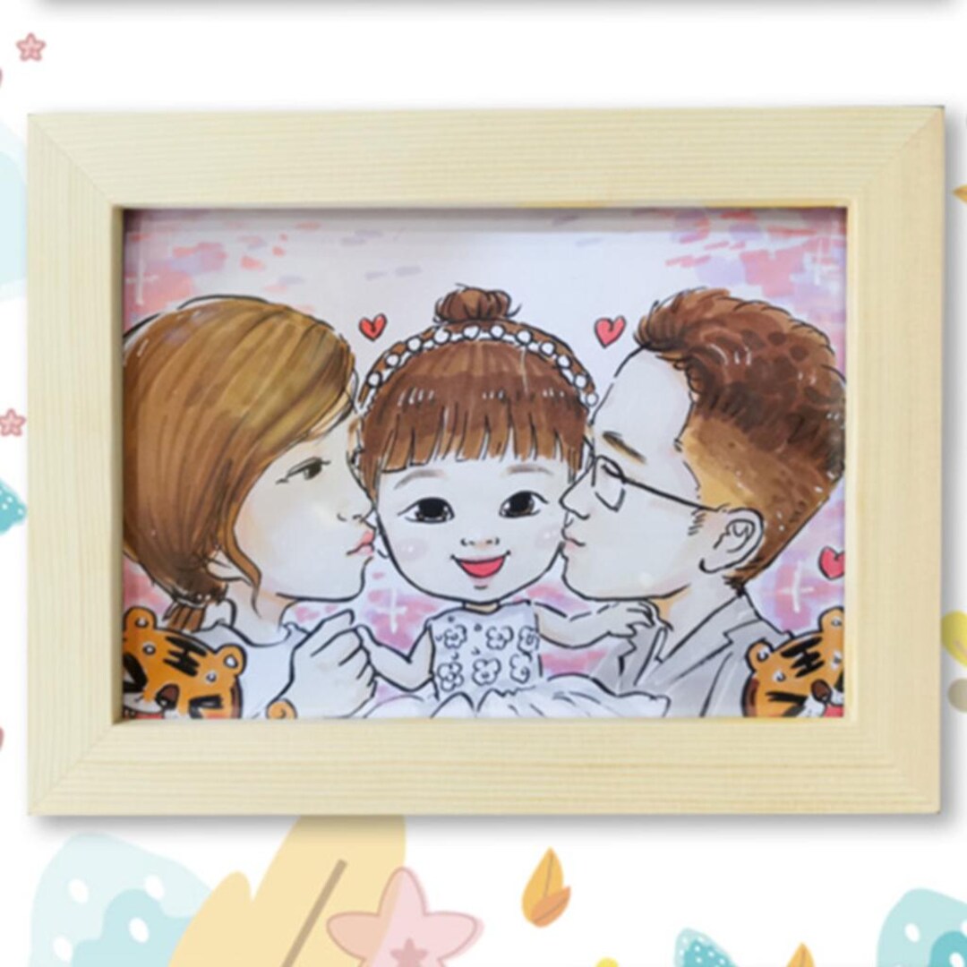 Hand Drawing Portraits Caricature Portraits Custom Portrait 100% Hand ...
