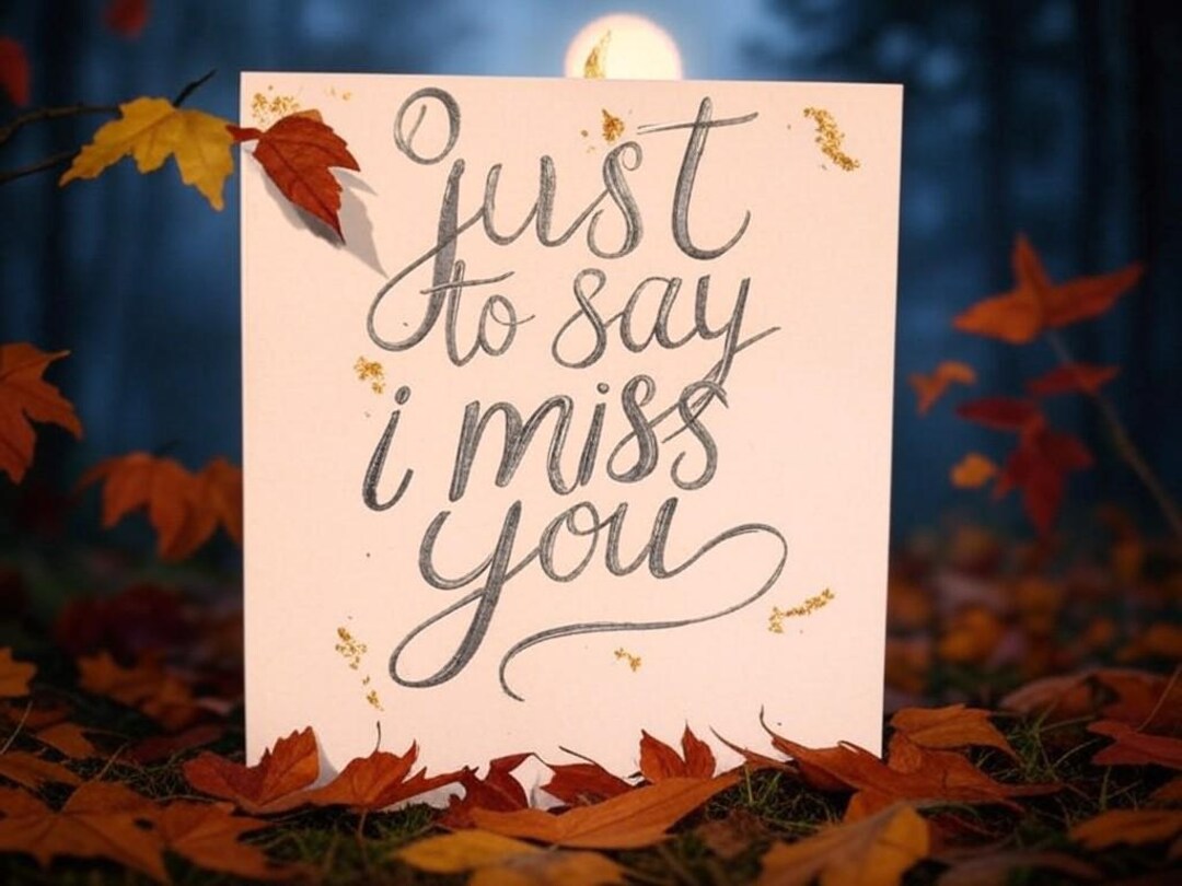 I Miss You! - Etsy