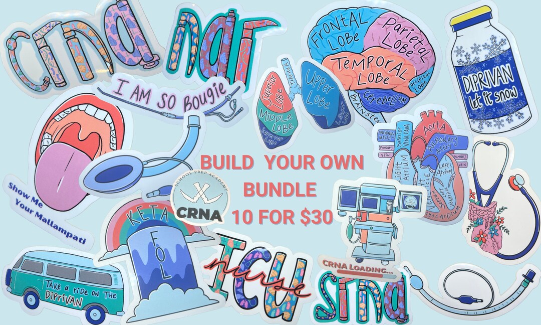 Sticker Pack Build Your Own Bundle of 10 - Etsy