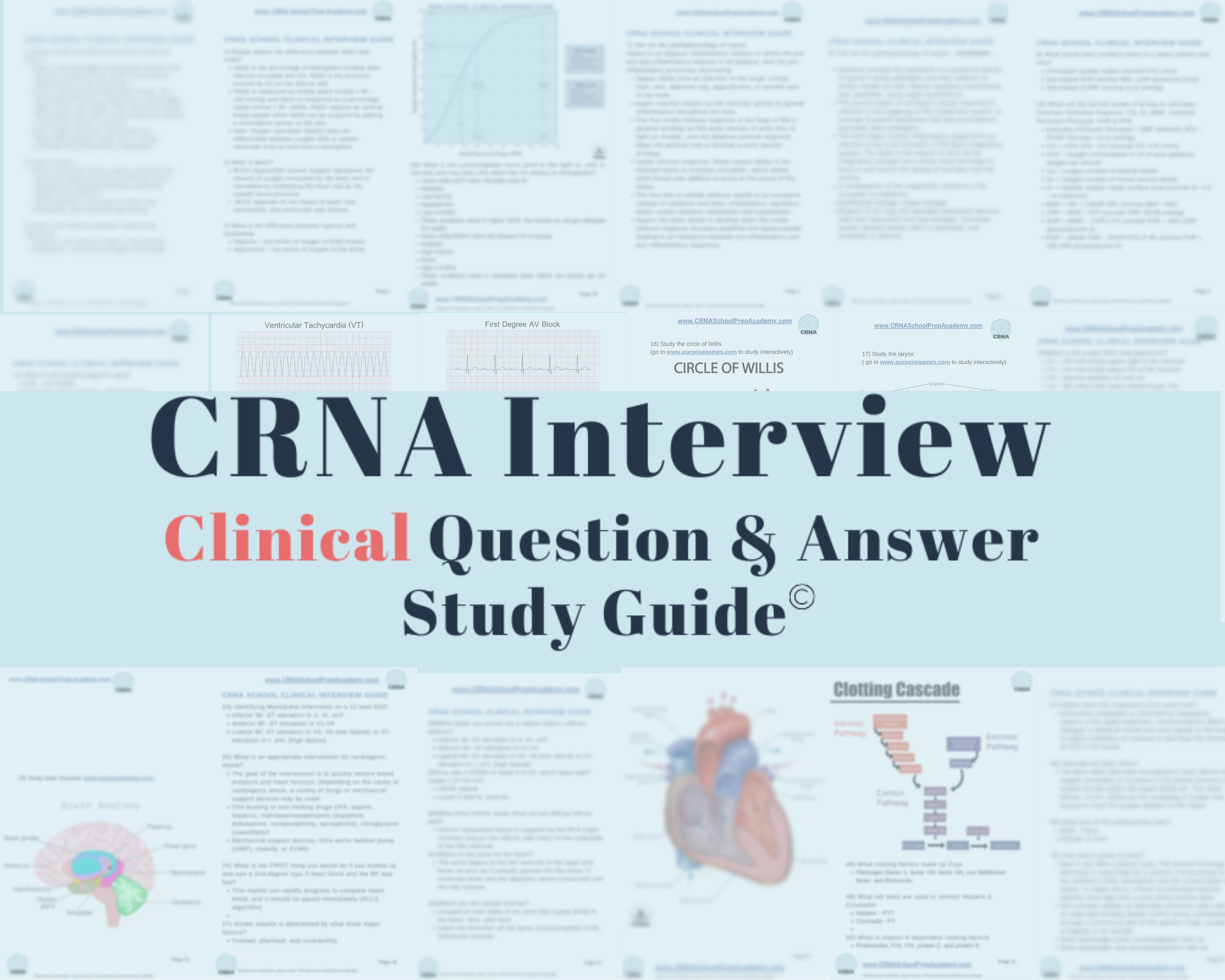Clinical CRNA School Interview Question & Answer Study Guide 88 ...