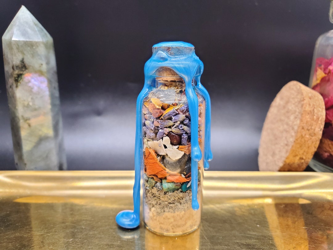 Anxiety & Stress Relief Spell Jar, Stress Reducing Magic Spell or ...