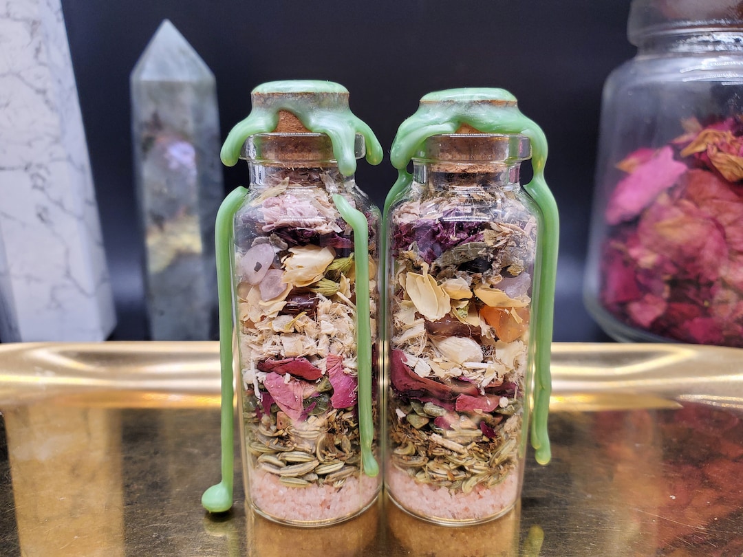 Pregnancy Support Spell Jar: Herbs, Crystals, Salts - Etsy