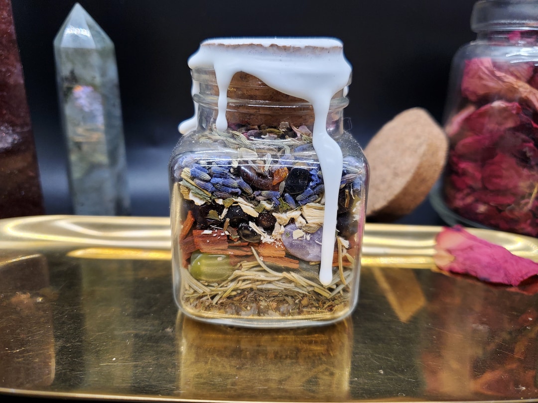 Healing Magic Spell Jar, Healing for Physical Injury or Illness, Magick ...