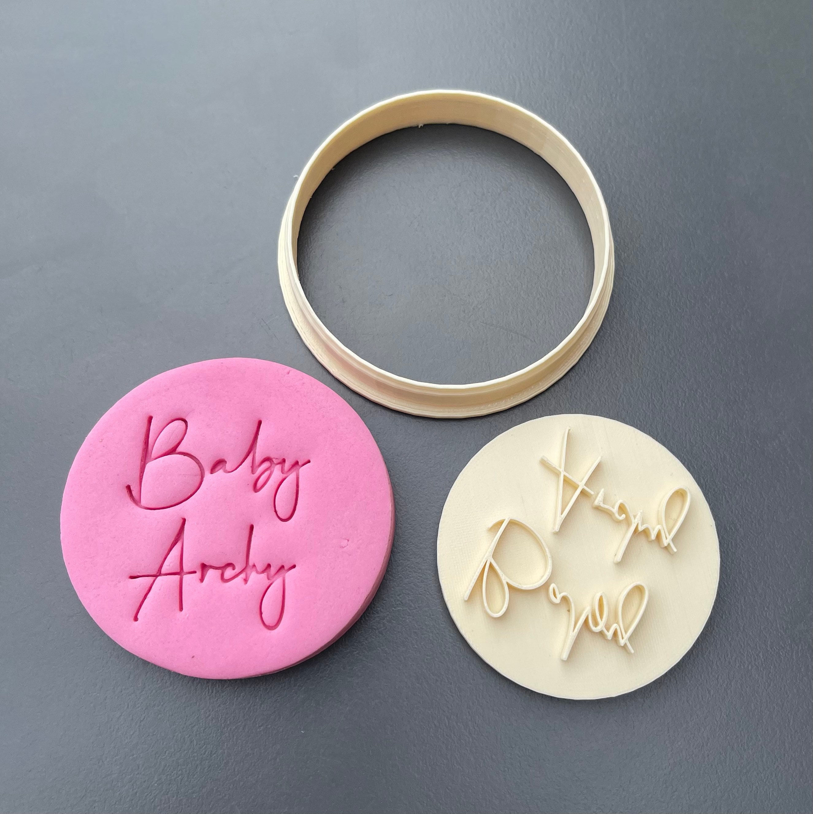 Personalized Baby Name Stamp Handwriting Signature Embosser for Baby ...