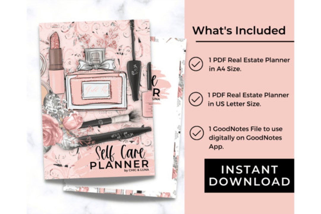 Self Care Planner Digital Planner Goodnotes Planner Daily Planner Self ...