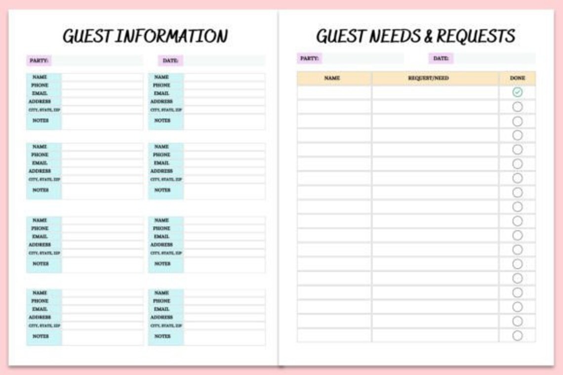 Ultimate Party Planner Complete Digital Party Planner - Etsy
