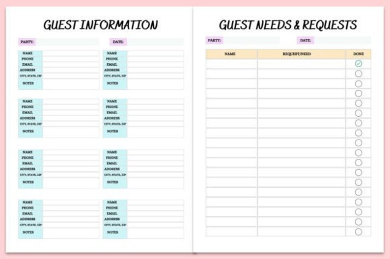 Ultimate Party Planner Complete Digital Party Planner - Etsy