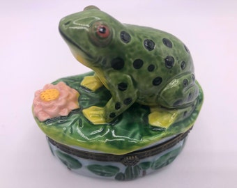 Frog Trinket Box | Etsy