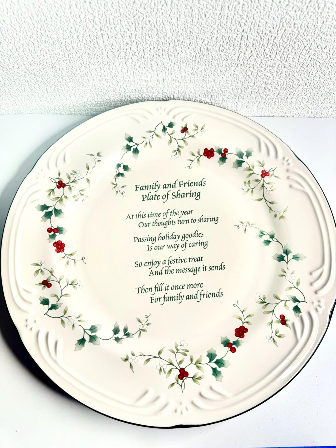 Winterberry® Family and Friends Plate of Sharing Pfaltzgraf - Etsy