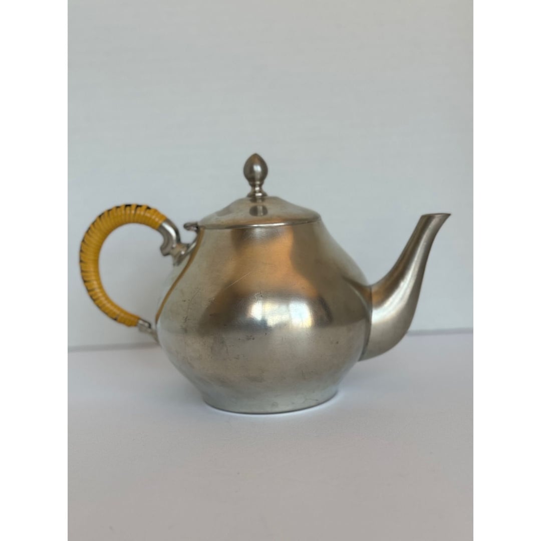 Vintage Dutch Pewter Teapot Made in Holland Home Kitchen Decor - Etsy