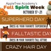 School Spirit Week, Fall Spirit Week Itinerary Schedule, Preschool ...