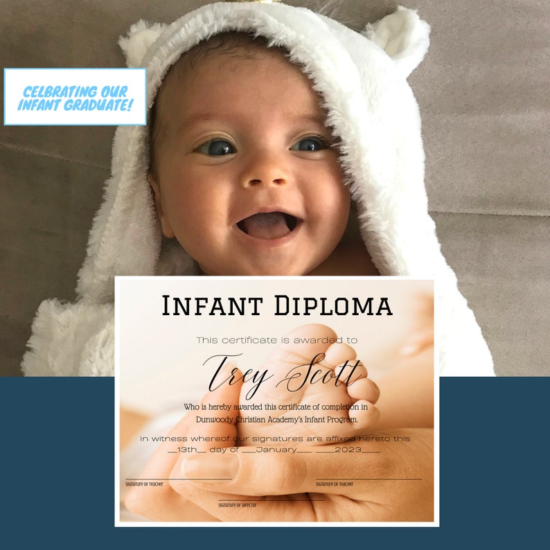 Infant Diploma, Preschool Diploma, Toddler Diploma, Infant/toddler ...
