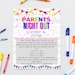 Parents Night Out Flyer, School/childcare Flyer, Church Fundraiser ...