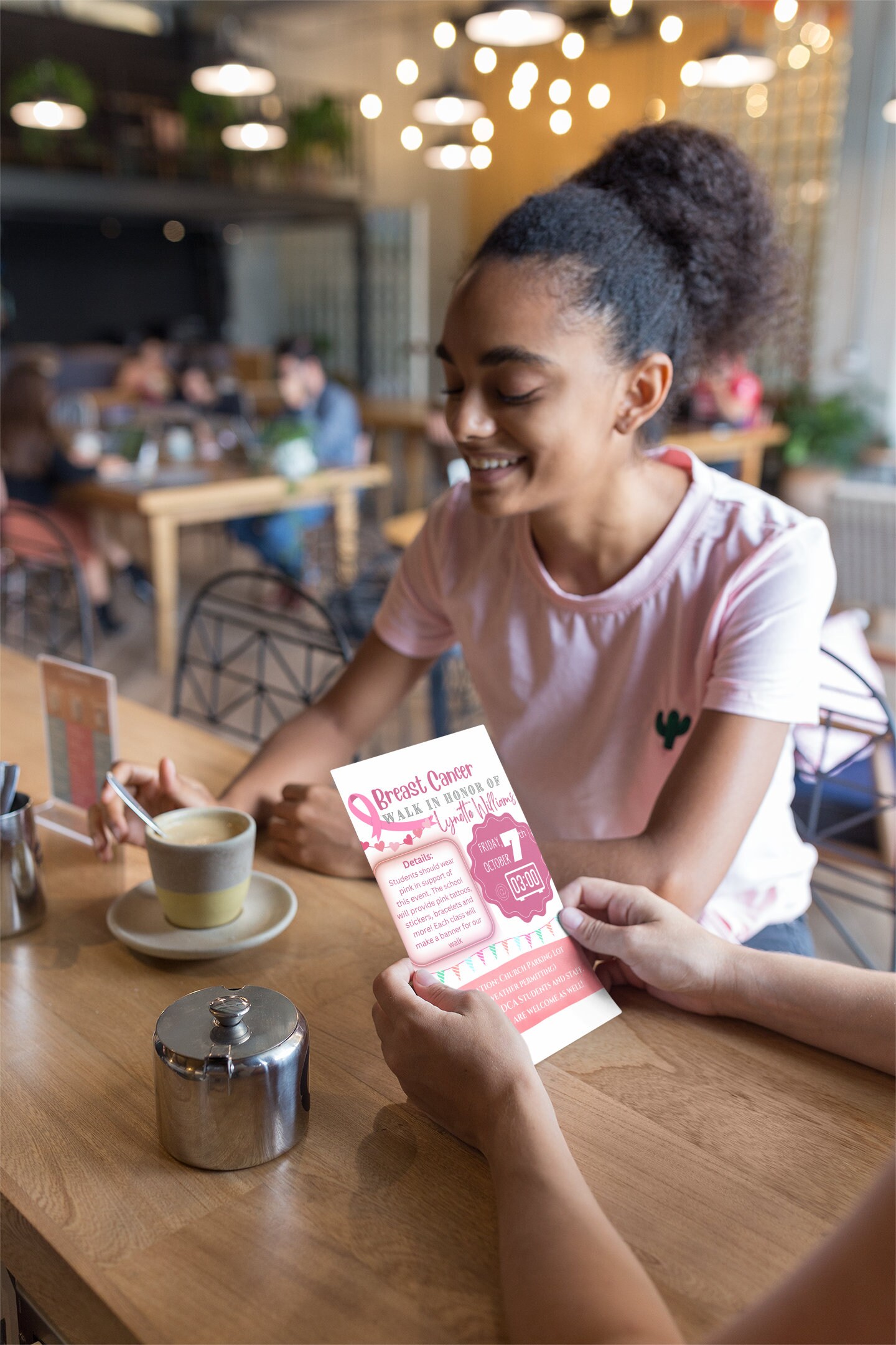 Breast Cancer Flyer, Breast Cancer Walk Flyer, Breast Cancer Awareness ...