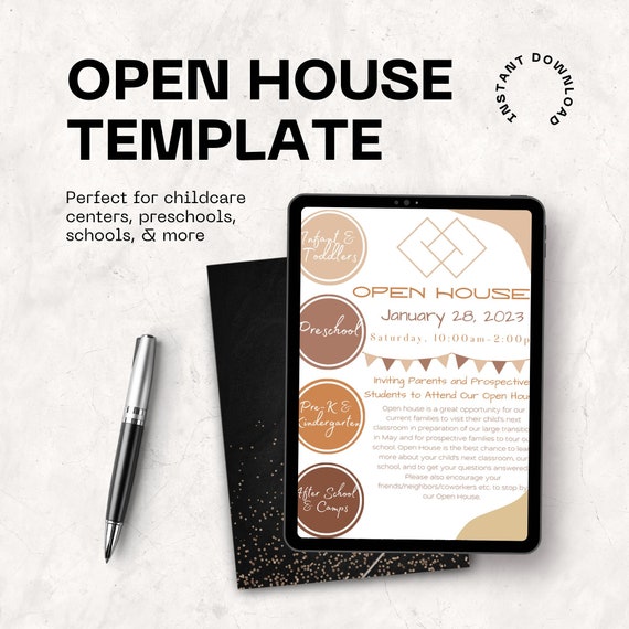 Preschool House Template