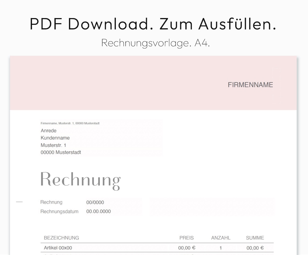Invoice Template, Custom Invoice Form, Business Invoice, Order Invoice ...