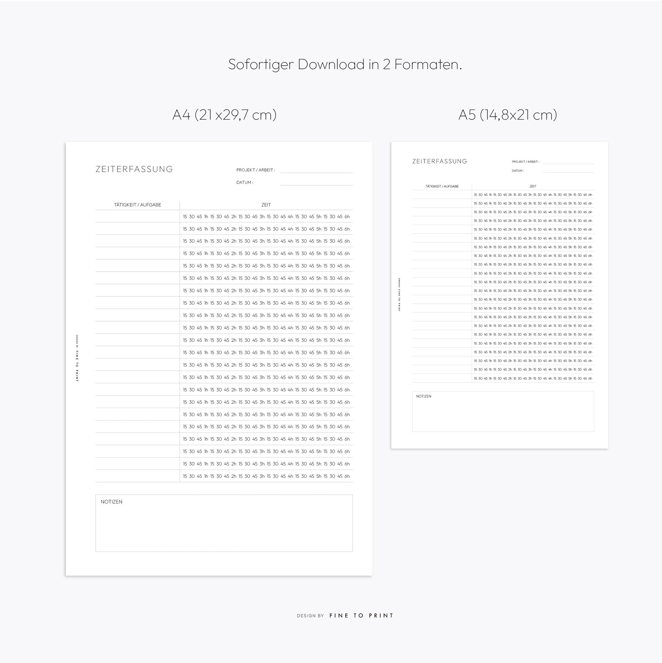 Time Tracker Printable, Time Log, Time Management, Activity Tracker ...