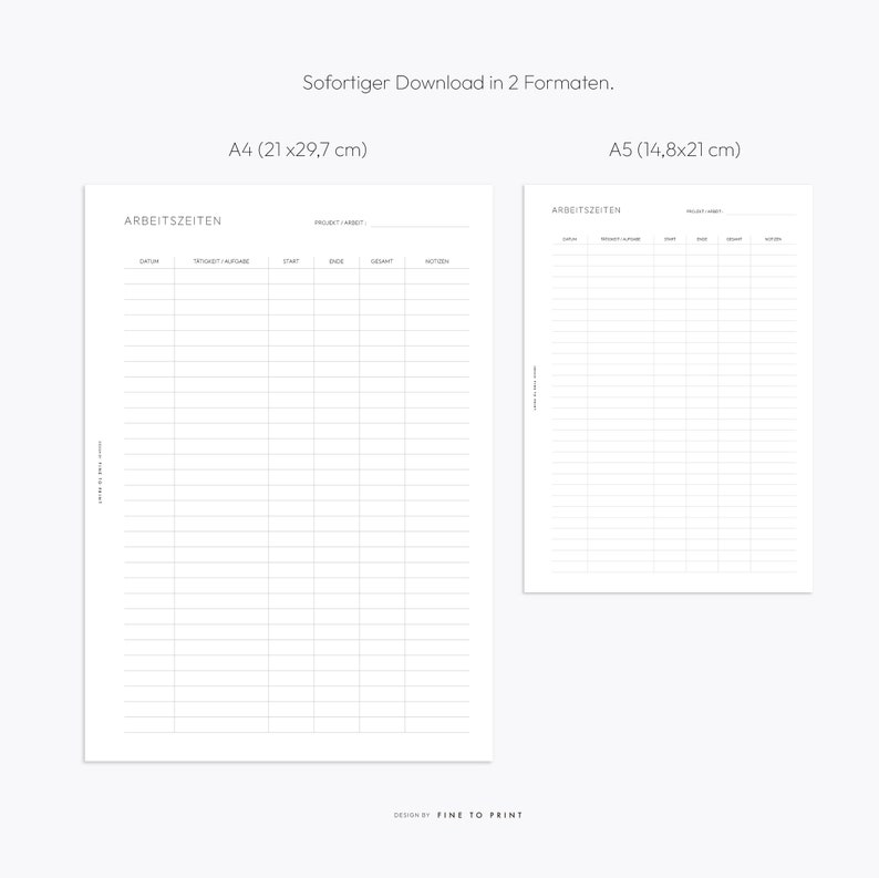 Time Tracker Printable, Time Log, Time Management, Activity Tracker ...