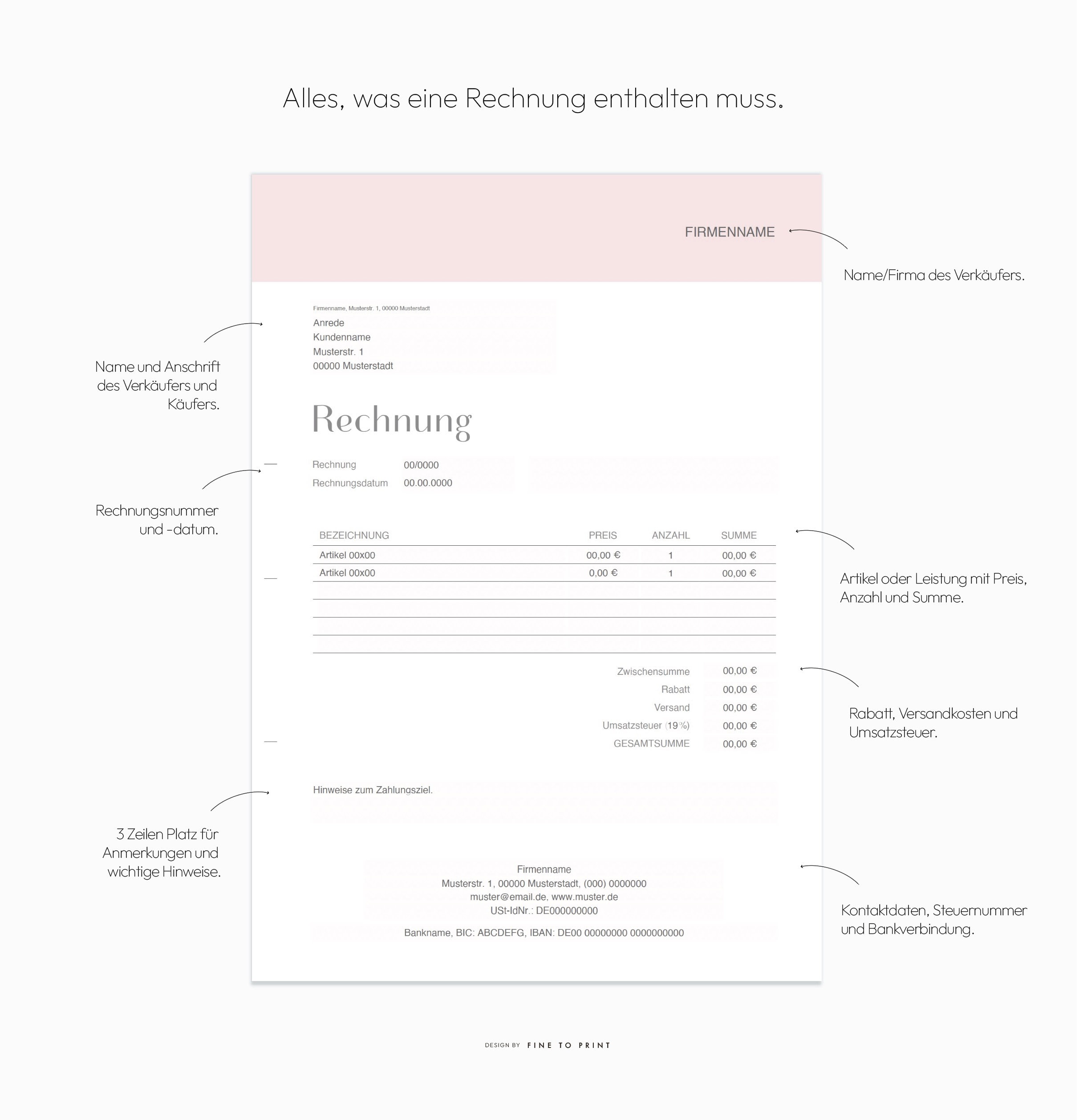 Invoice Template, Custom Invoice Form, Business Invoice, Order Invoice ...
