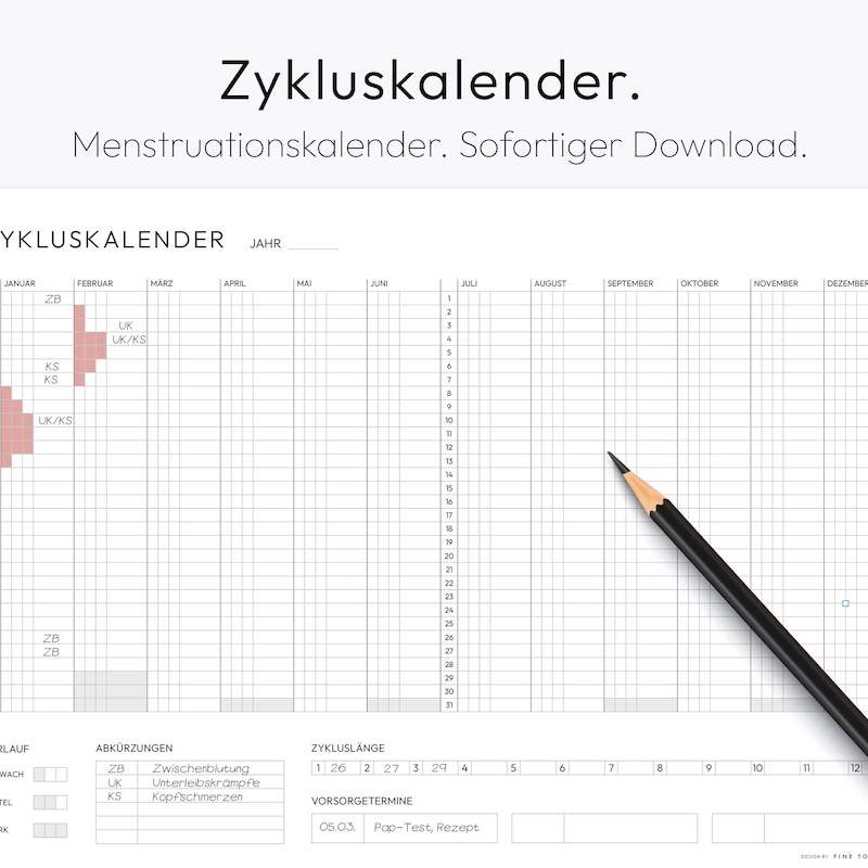 Periode aus papier - Etsy.de