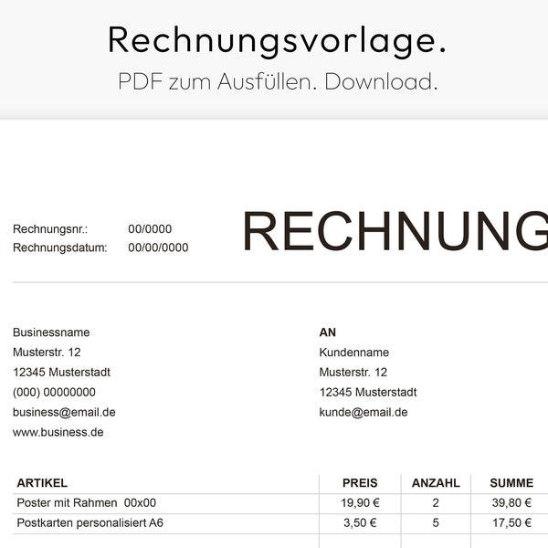 Einfache Printables - Etsy