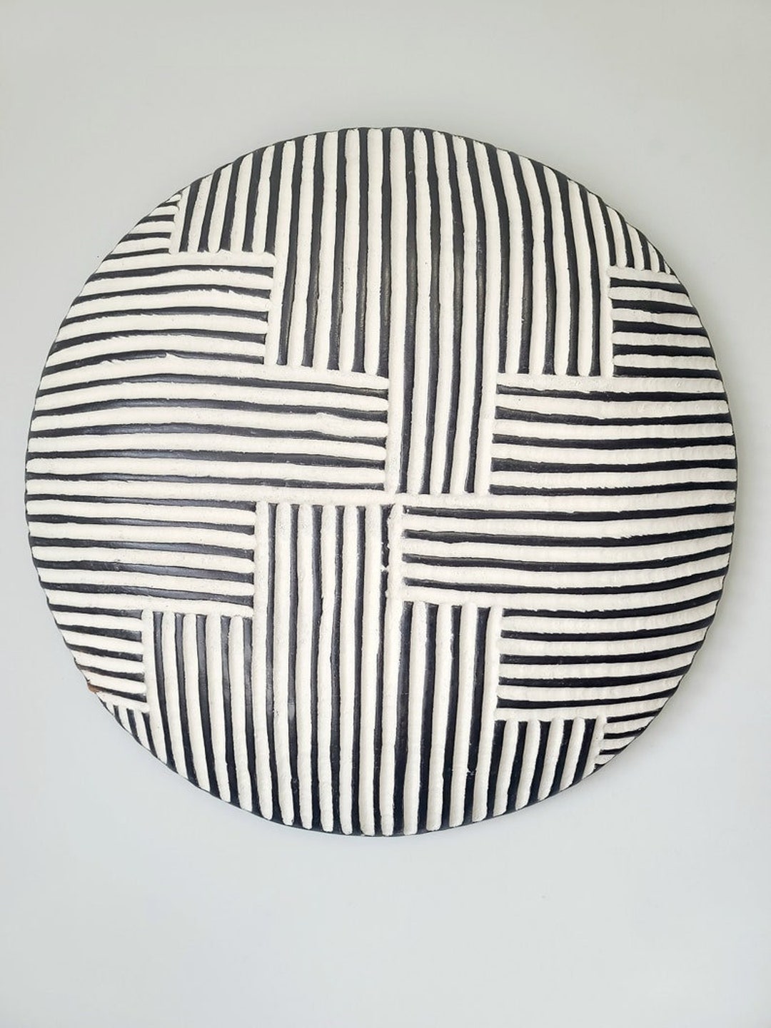Bamiléké Shield Cameroon [3 Sizes: 14", 22", 31"] Cross Wood Sculpture ...