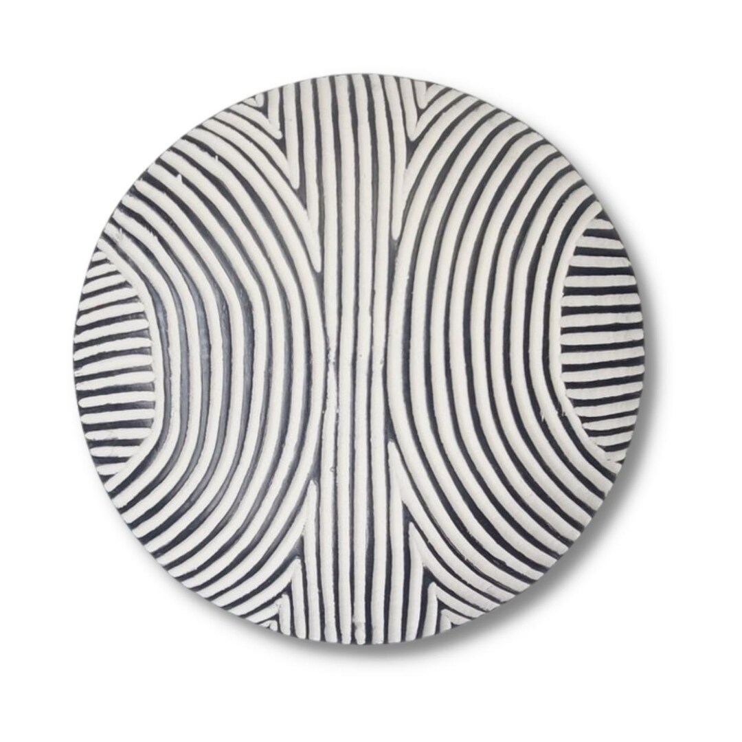Bamiléké Shield Cameroon Arc [2 Sizes: 14", 22"] African Shield Tribal ...