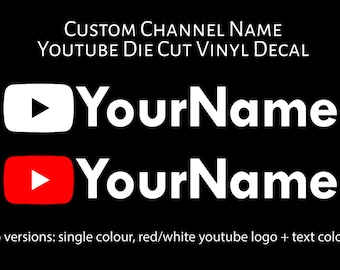 Youtube Car Sticker - Etsy