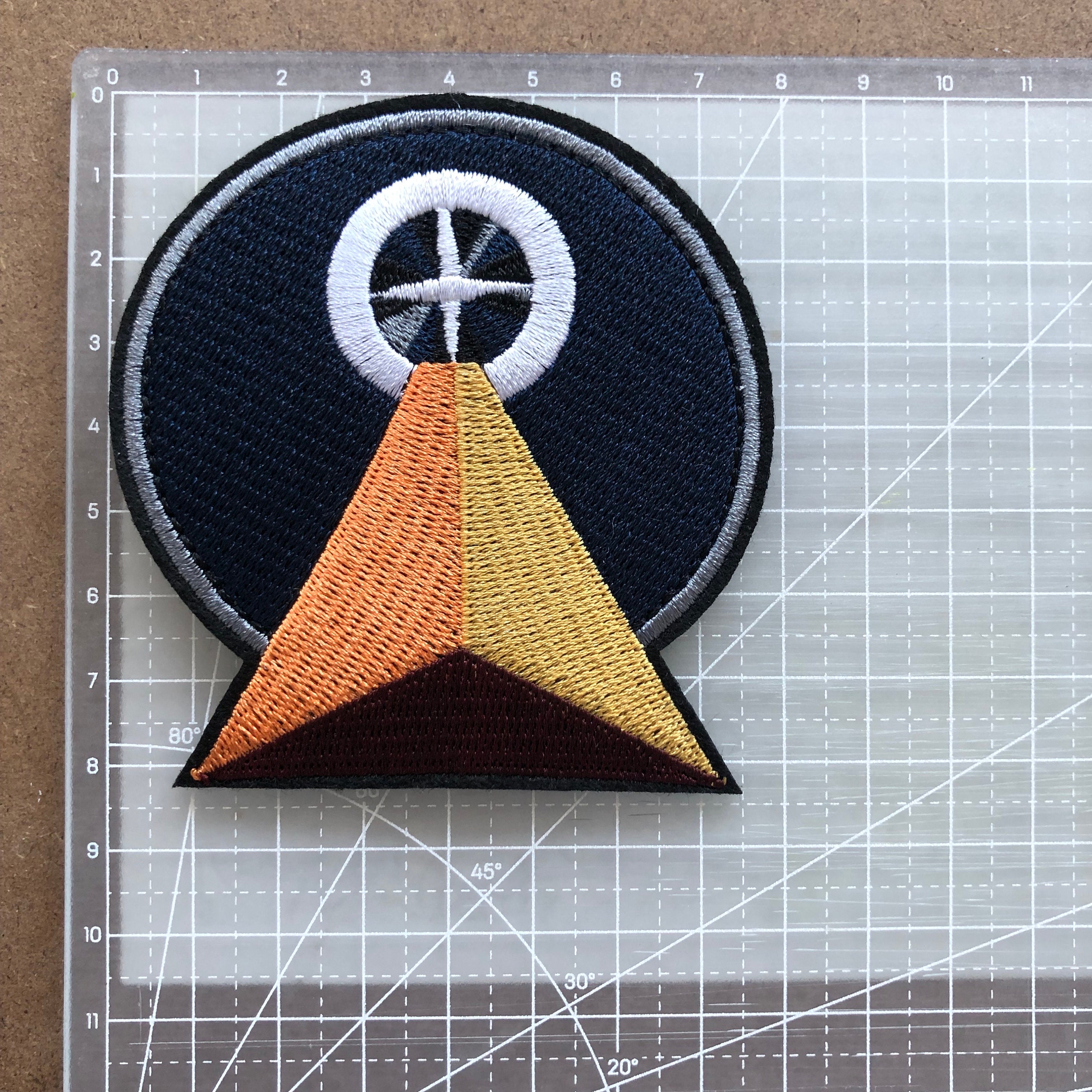 Star Trek Vulcan IDIC Symbol Embroidery Patch Iron On/sew-on - Etsy