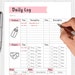 Baby Daily Log Infant Daily Log Baby Care Journal Infant - Etsy