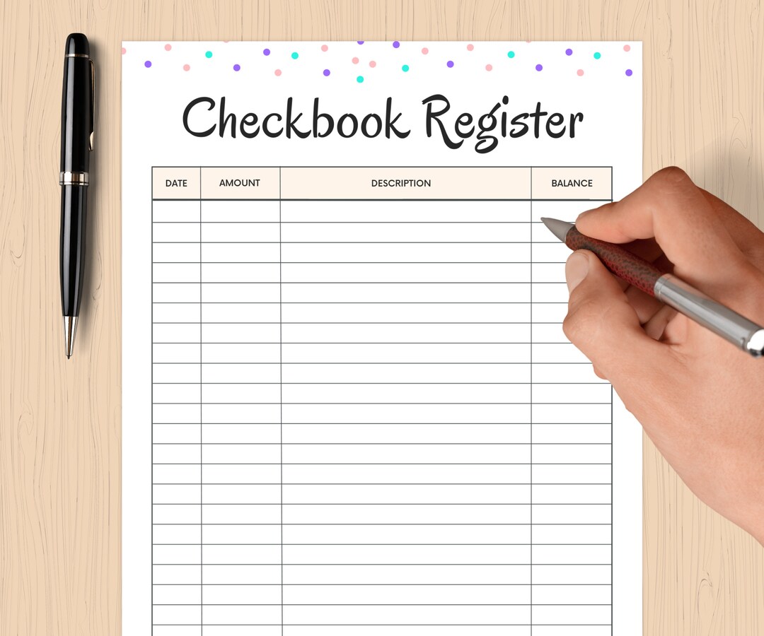 Checkbook Register, Balance Tracker, Deposit Manager, Transactions ...