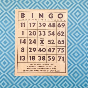 Bingo Cards (9 Designs) - Etsy