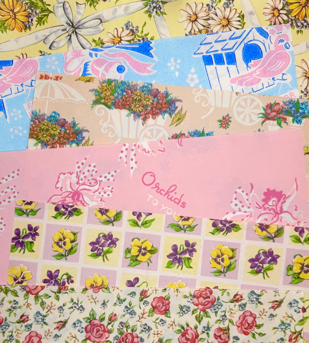 MCM Gift Wrap Sheets - Etsy