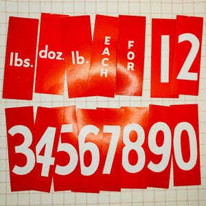 Grocery Store Price and Food Label Sets - Etsy