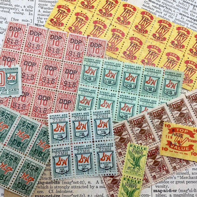 Trading Stamps - Etsy
