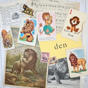 Animal Theme Ephemera Kits - Etsy