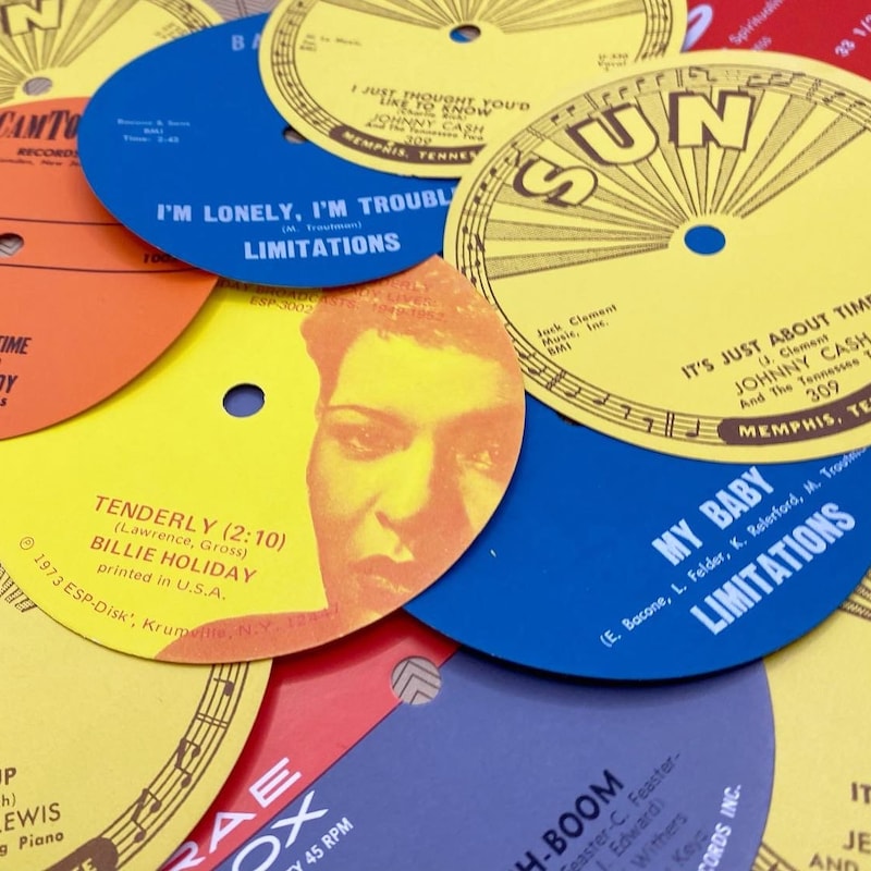 Vinyl Record Labels - Etsy