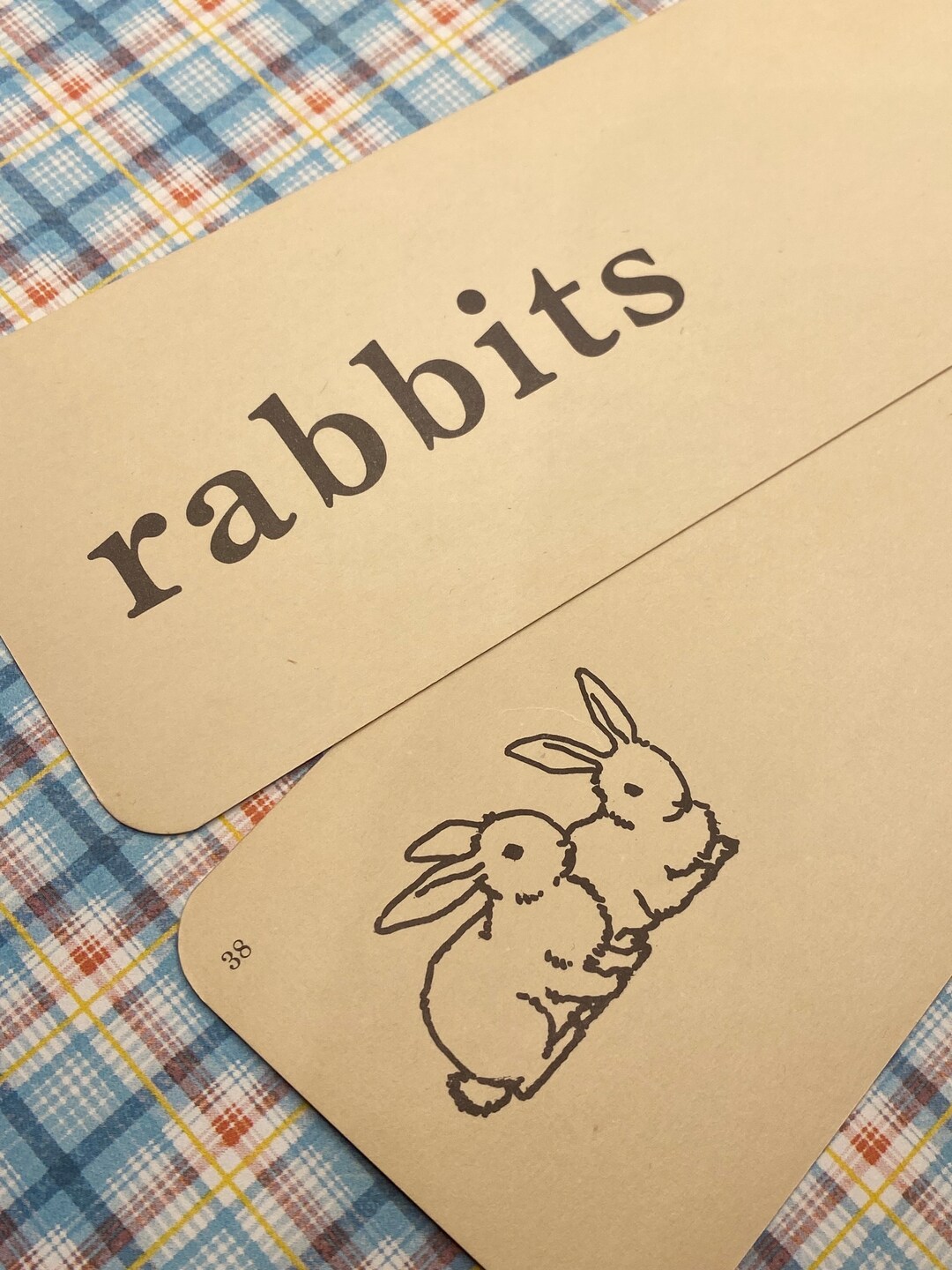 Large Word and Picture Flash Cards - Etsy