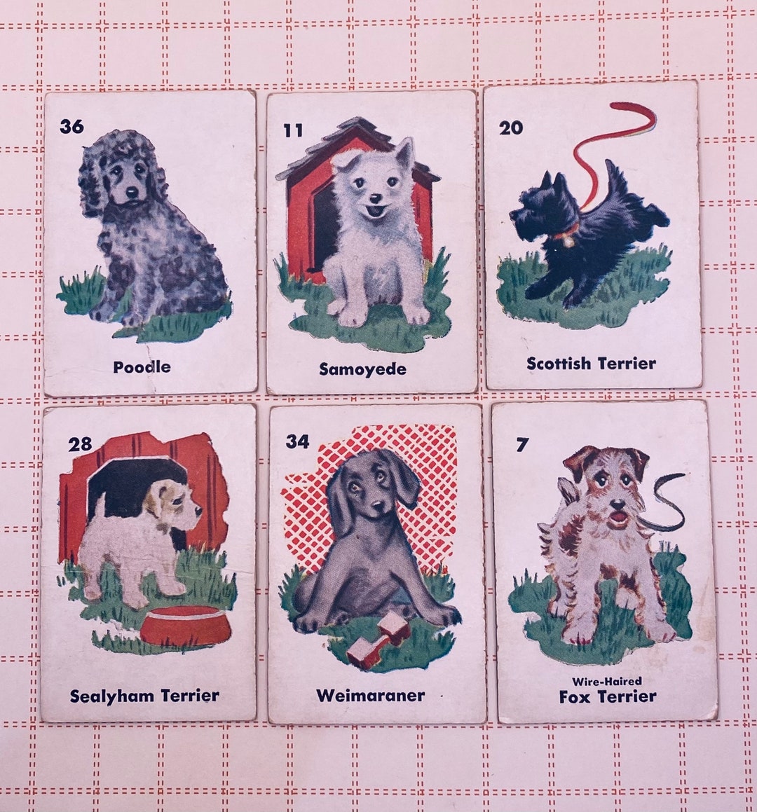 Dog Breed Game Cards - Etsy