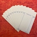 Library Book Checkout Cards or Pockets - Etsy