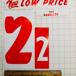 Grocery Store Price and Food Label Sets - Etsy