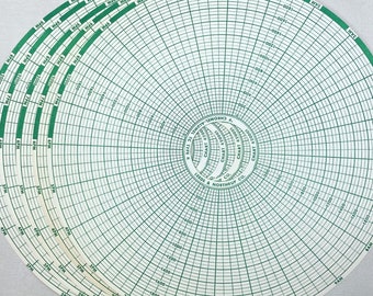 Round Graph Paper - Etsy