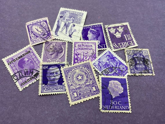 Cool Hues Stamp Packets | Etsy