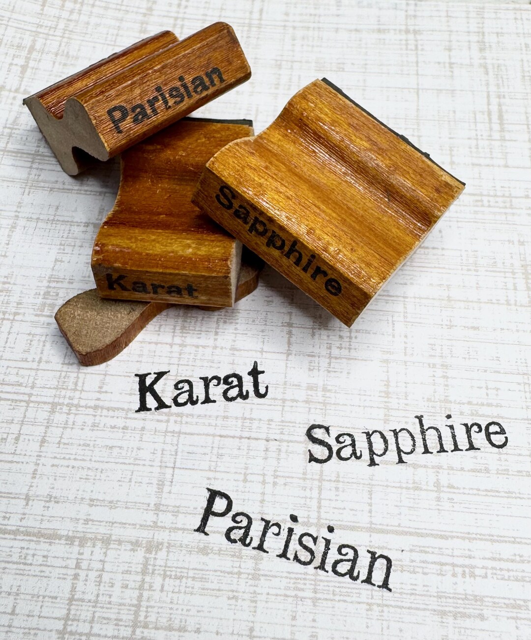 Jeweler’s Rubber Stamps - Etsy