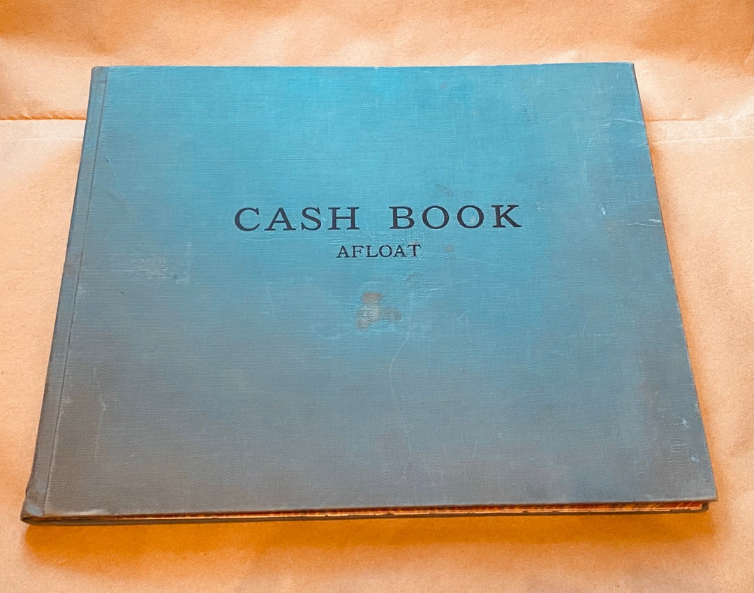 WW2 US Navy Ship Ledger / Journal - Etsy