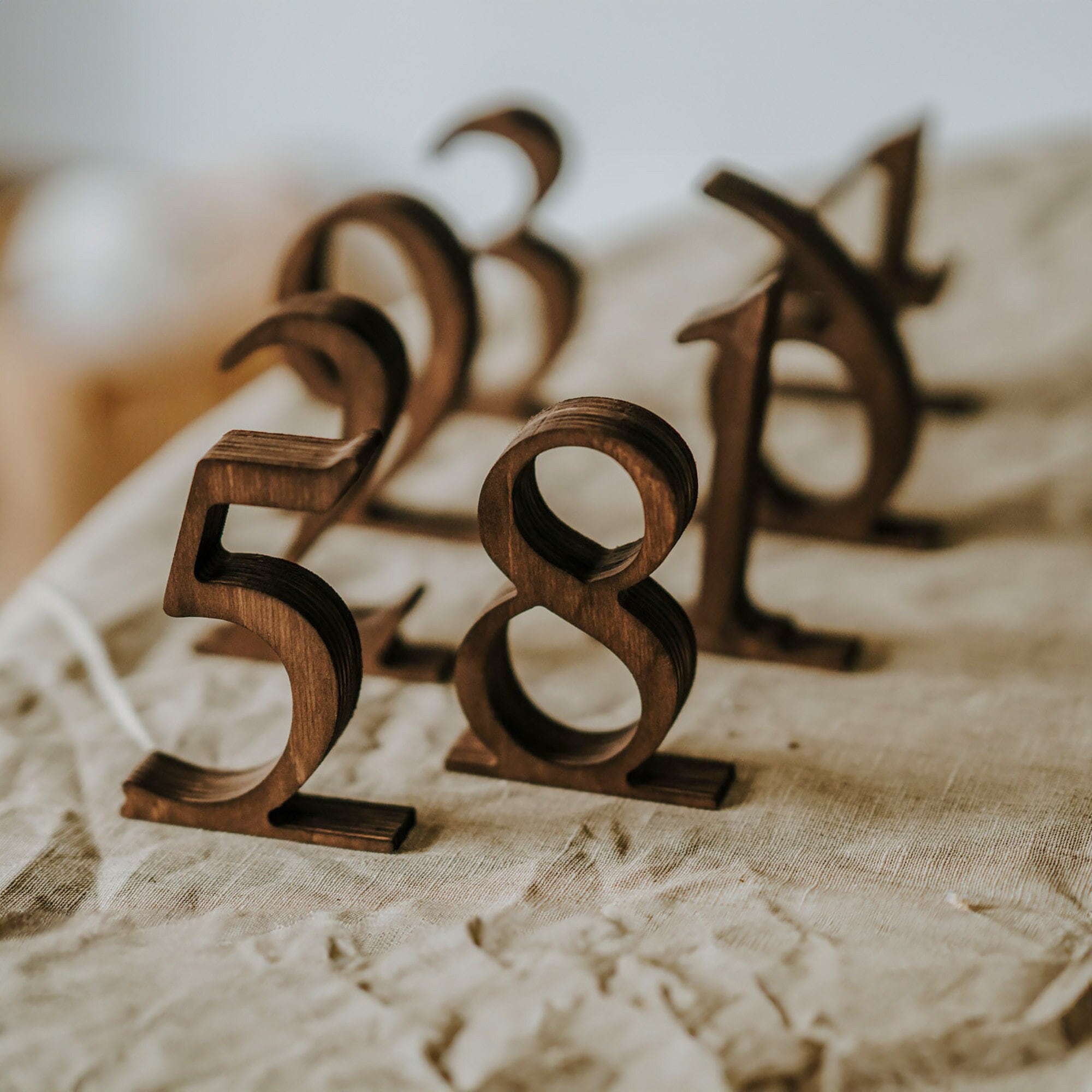 Restaurant Table Numbers 1-100 for Wedding Event, Wooden Table Numbers ...