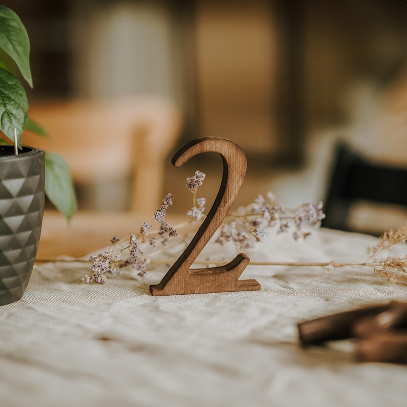 Rustic Table Numbers for Wedding Reception, Restaurant Table Numbers 1 ...