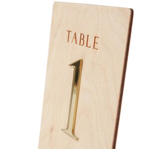 Custom Wooden Table Numbers for Boho Wedding, Wedding Reception Signs ...