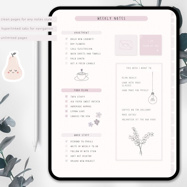 Minimal Notebook - Etsy